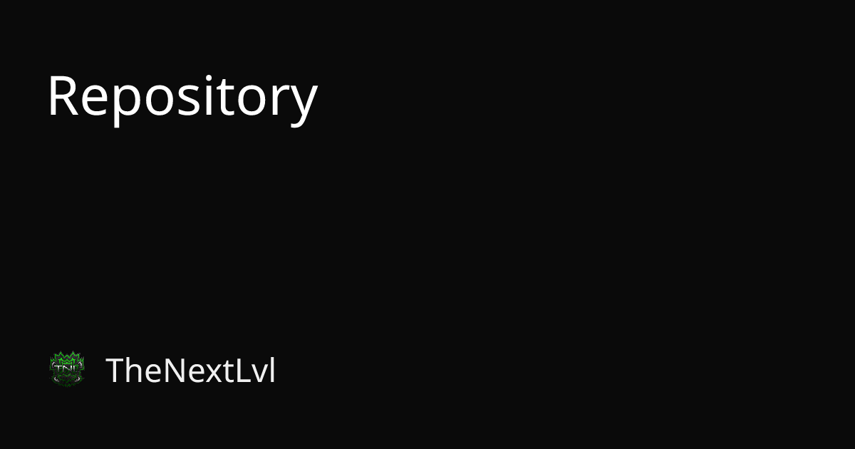 Repository